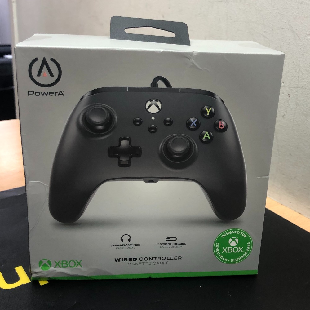 New PowerA Xbox PowerA Xbox Series X/S & One Wired Controller - Black - Own4Less